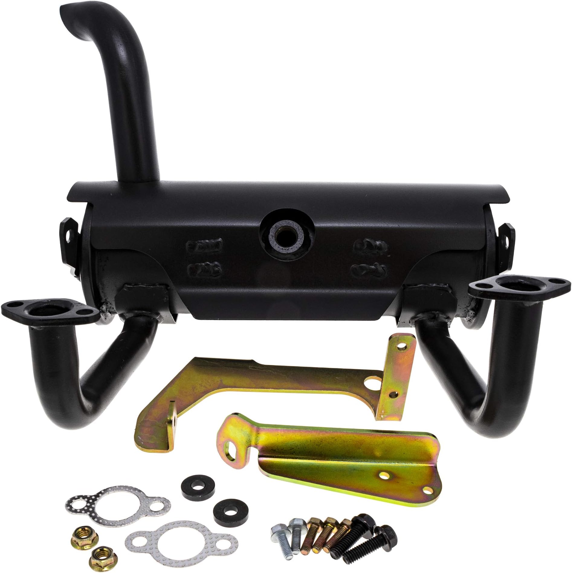 Amazon.com: Exmark 142-6858 Muffler Kit Lazer Z E S X Series 142-2899 ...