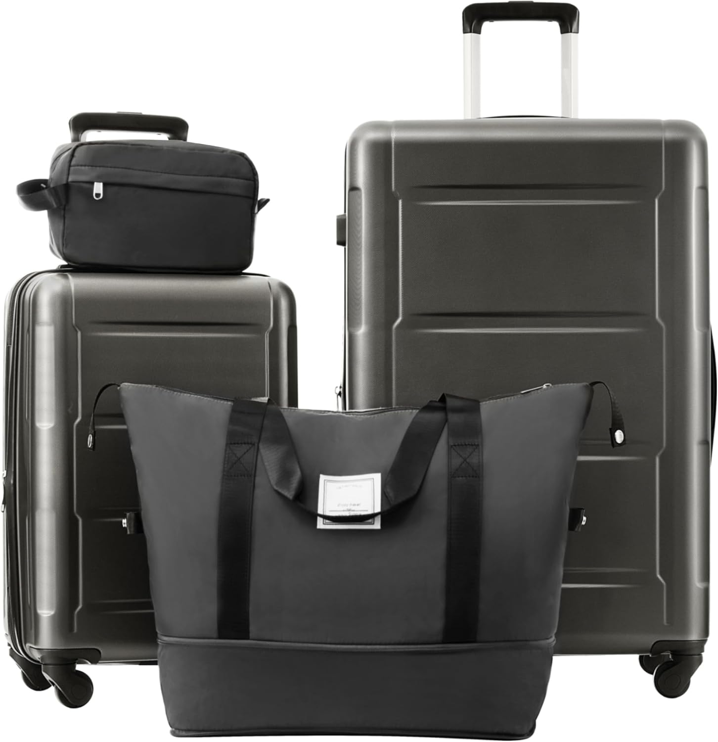 Amazon.com | SHARK SHIP 2 Piece Luggage Set for Travel, Lightweight ABS ...