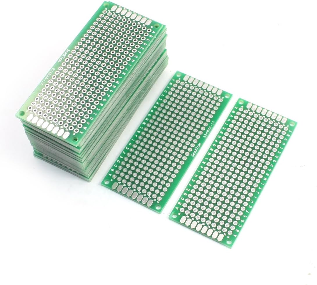 Amazon.com: Aexit 25Pcs Double Prototyping Boards Sided Protoboard ...