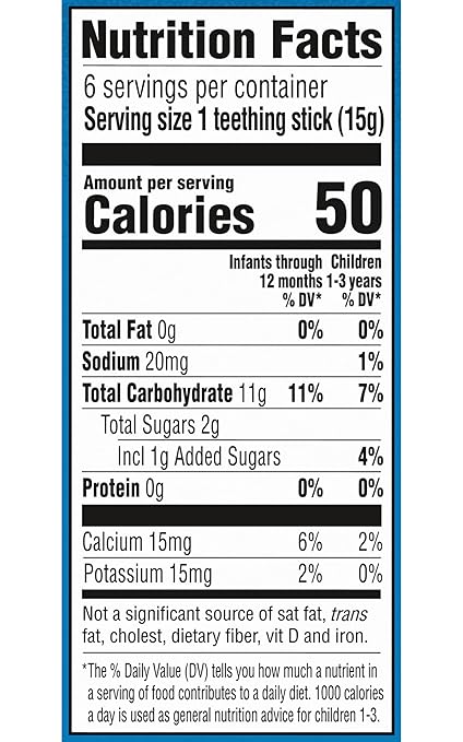 Gerber Soothe n Chew Teething Sticks, Banana, 6 CT in Pakistan ...