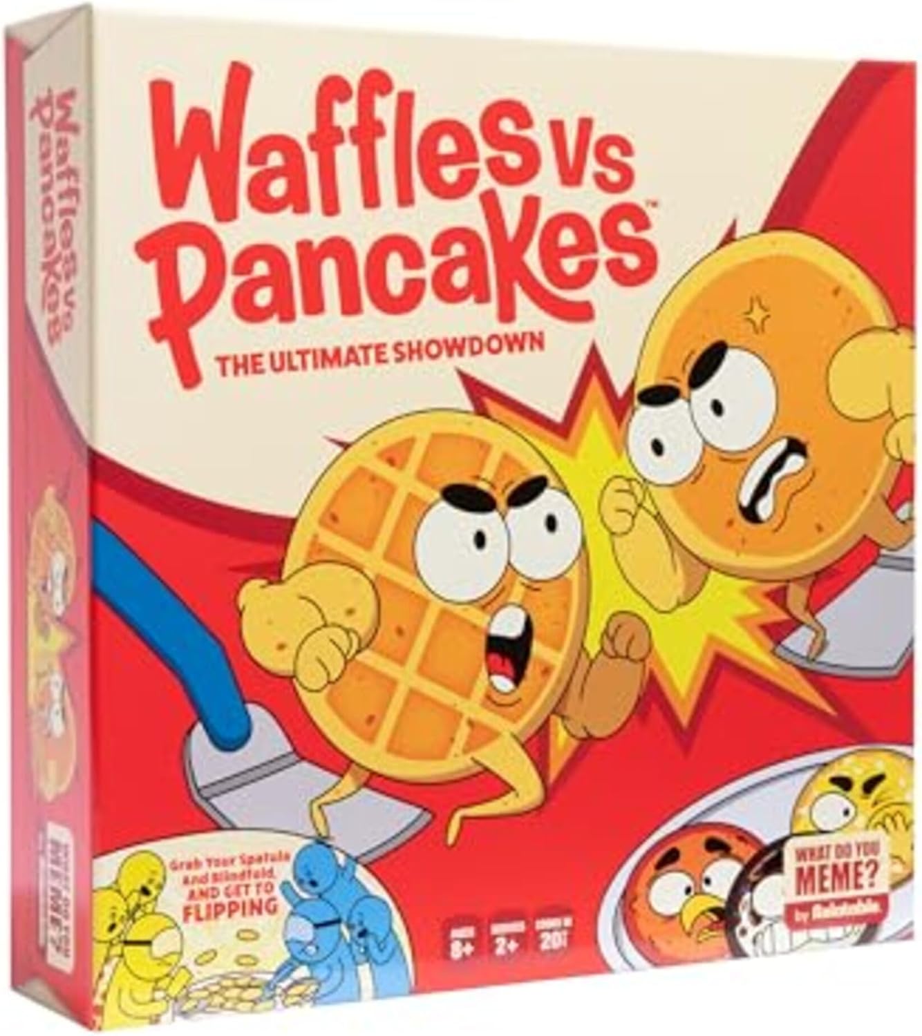 Amazon.com: WHAT DO YOU MEME? Waffles vs Pancakes - Games for Family ...