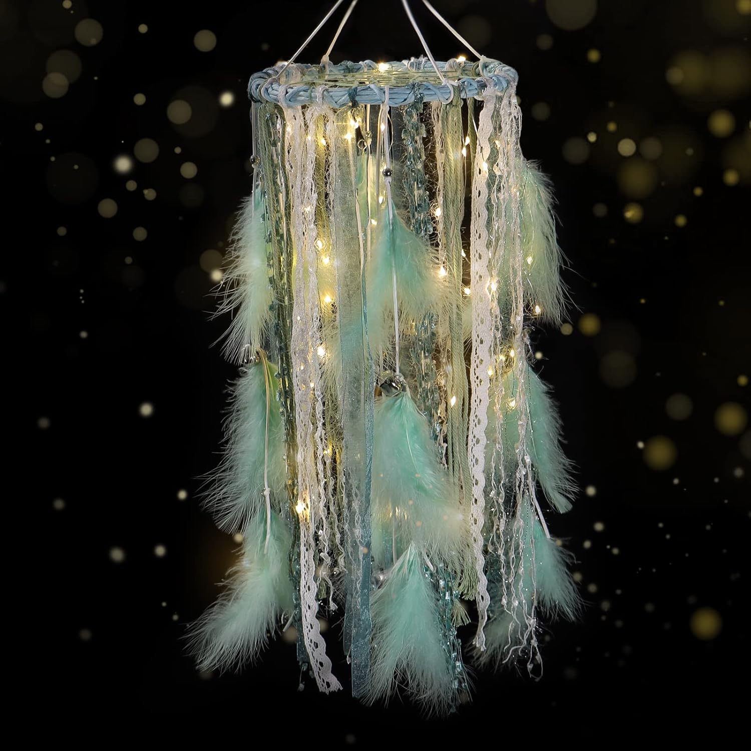 Amazon.com: Dream Catcher Mobile Large Light Up Dream Catchers with ...
