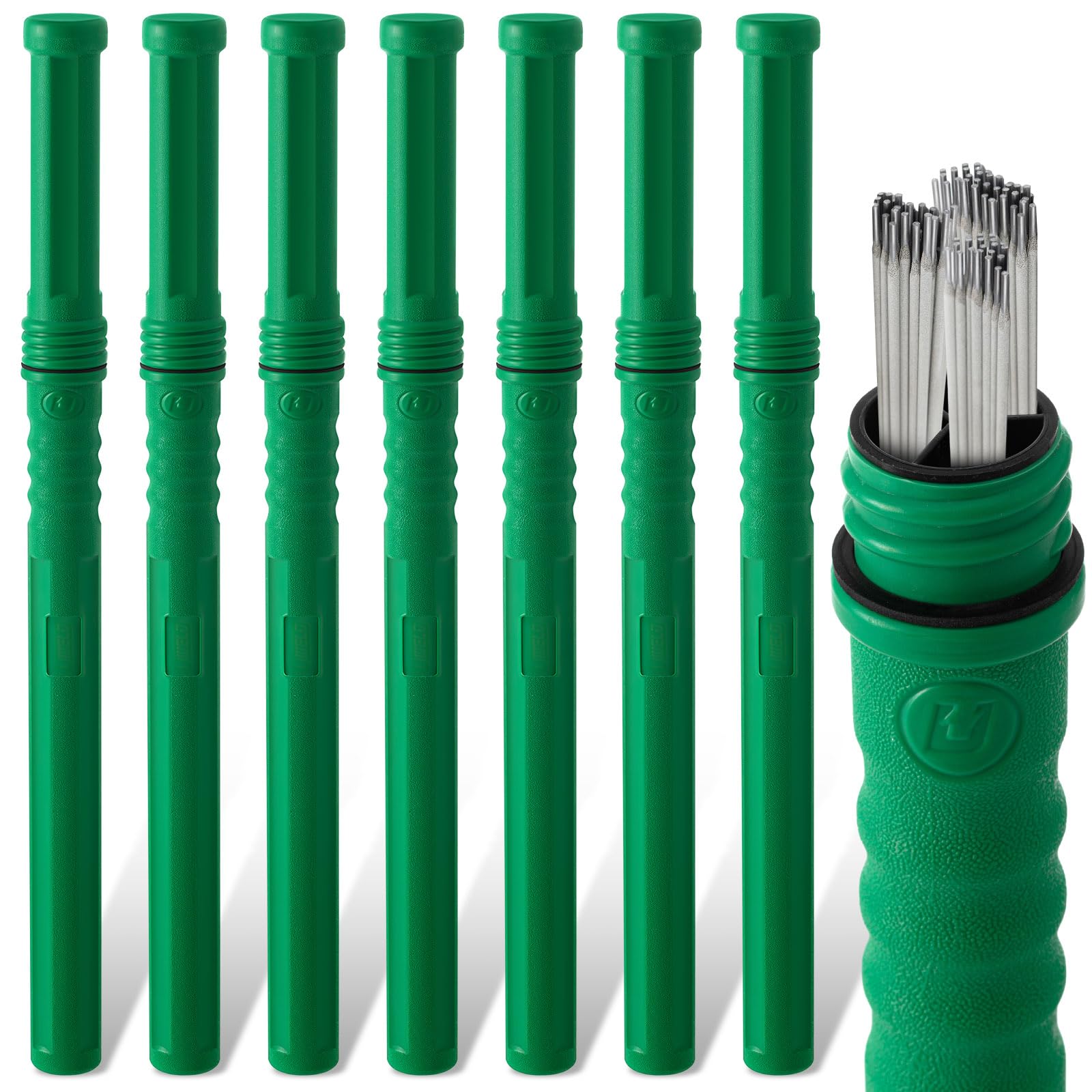 Tandefio 8 Pcs Welding Rod Storage 40 Inch Tig Rod Storage Canisters ...