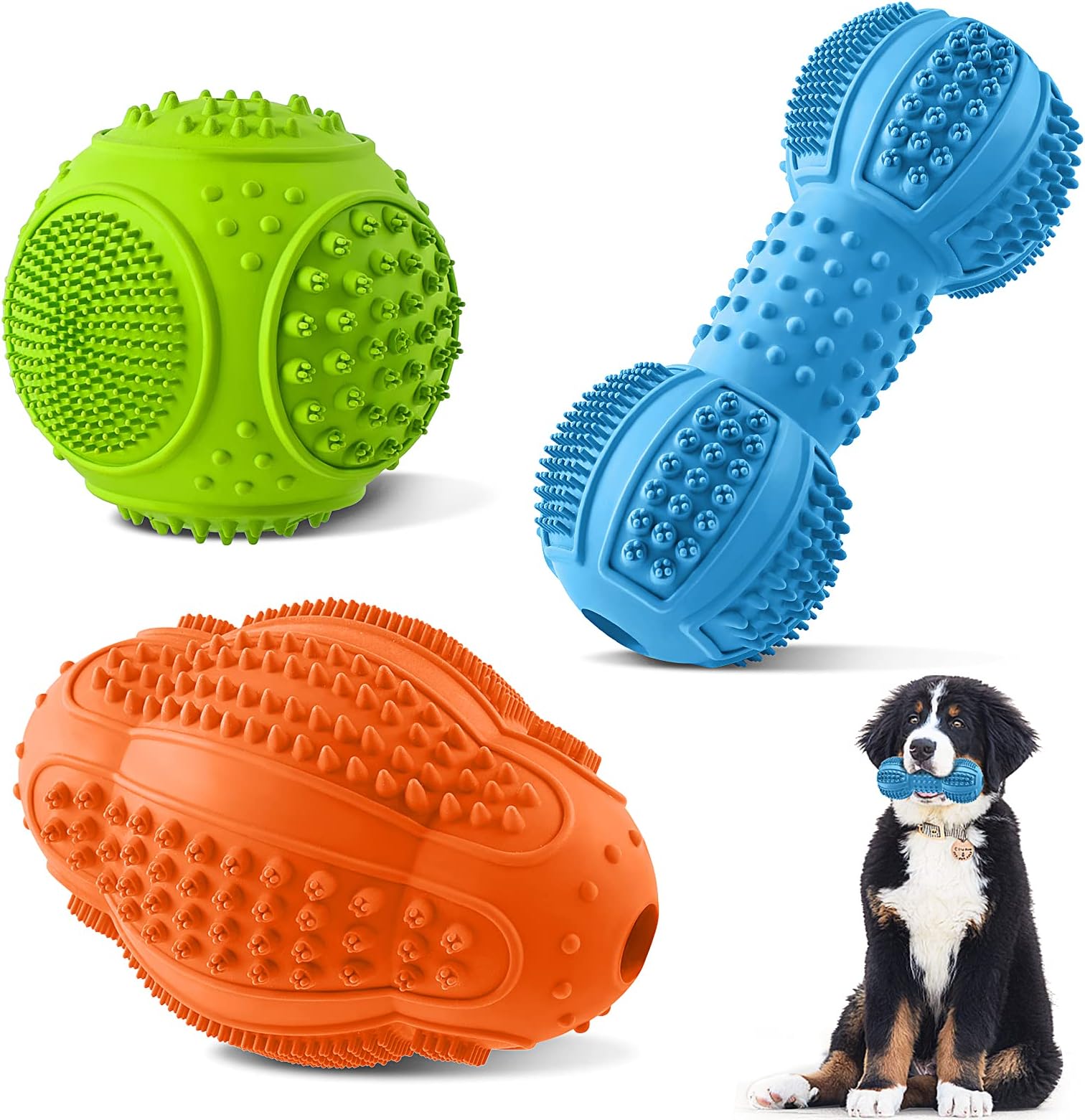 Pet Supplies : Premium Heavy Duty Dog Bone Toy - All Natural, Durable ...