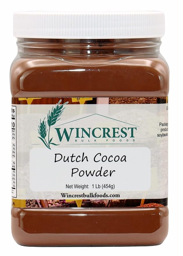 Amazon.com : Premium Dutch Processed Cocoa Powder - 1 Lb Container ...