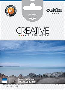 Cokin P123 Gradual Blue B2 Square Filter: Amazon.co.uk: Electronics & Photo