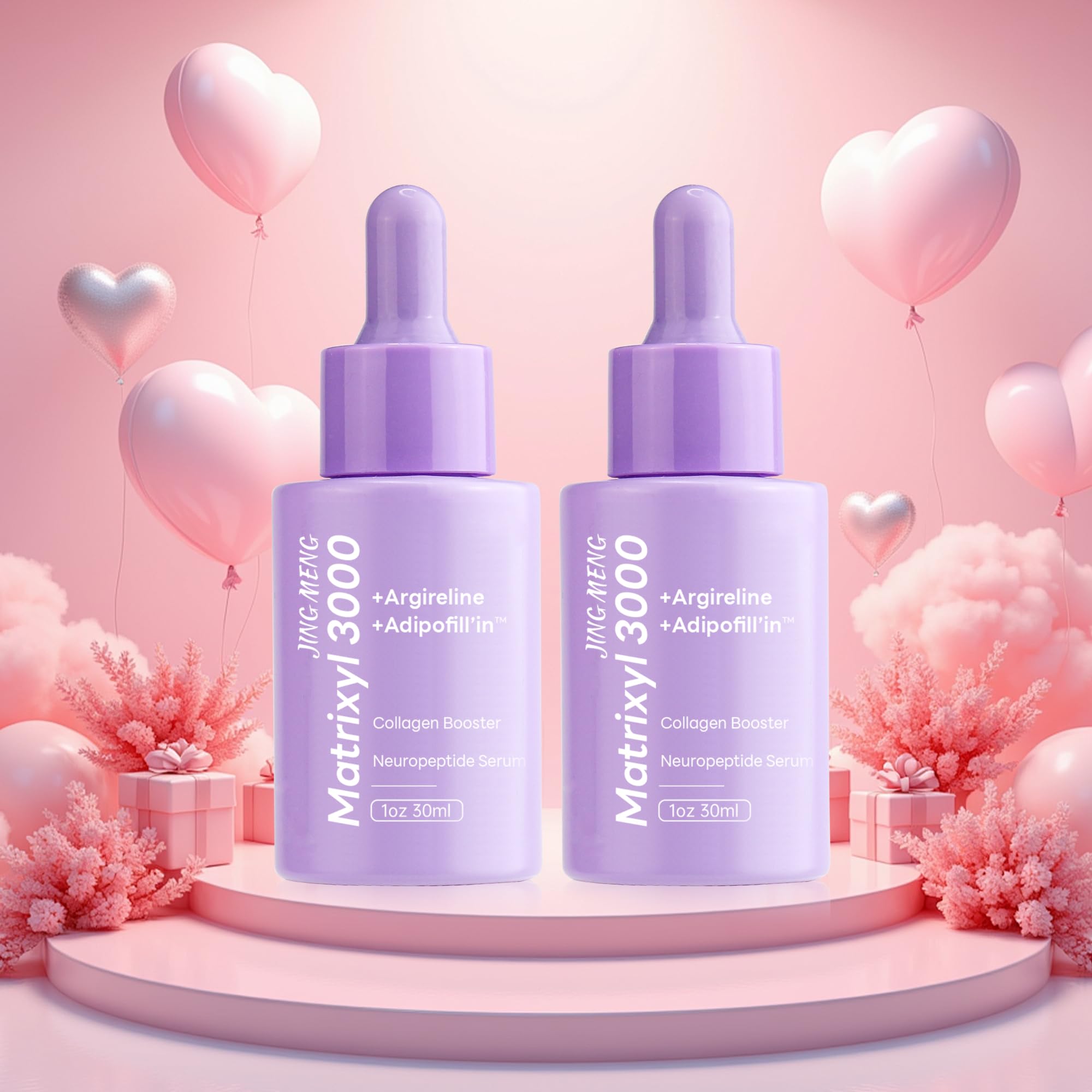 Amazon.com: JING MENG Argireline Matrixyl 3000 Serum,Plump up Skin ...
