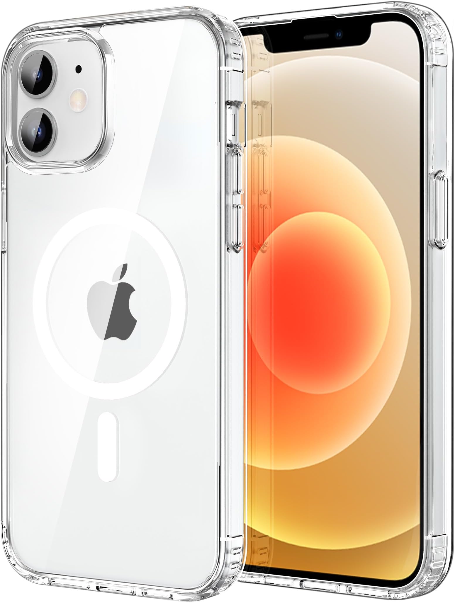 Amazon.com: KEEPCA Clear Case for iPhone 12,Slim Thin Soft Skin ...