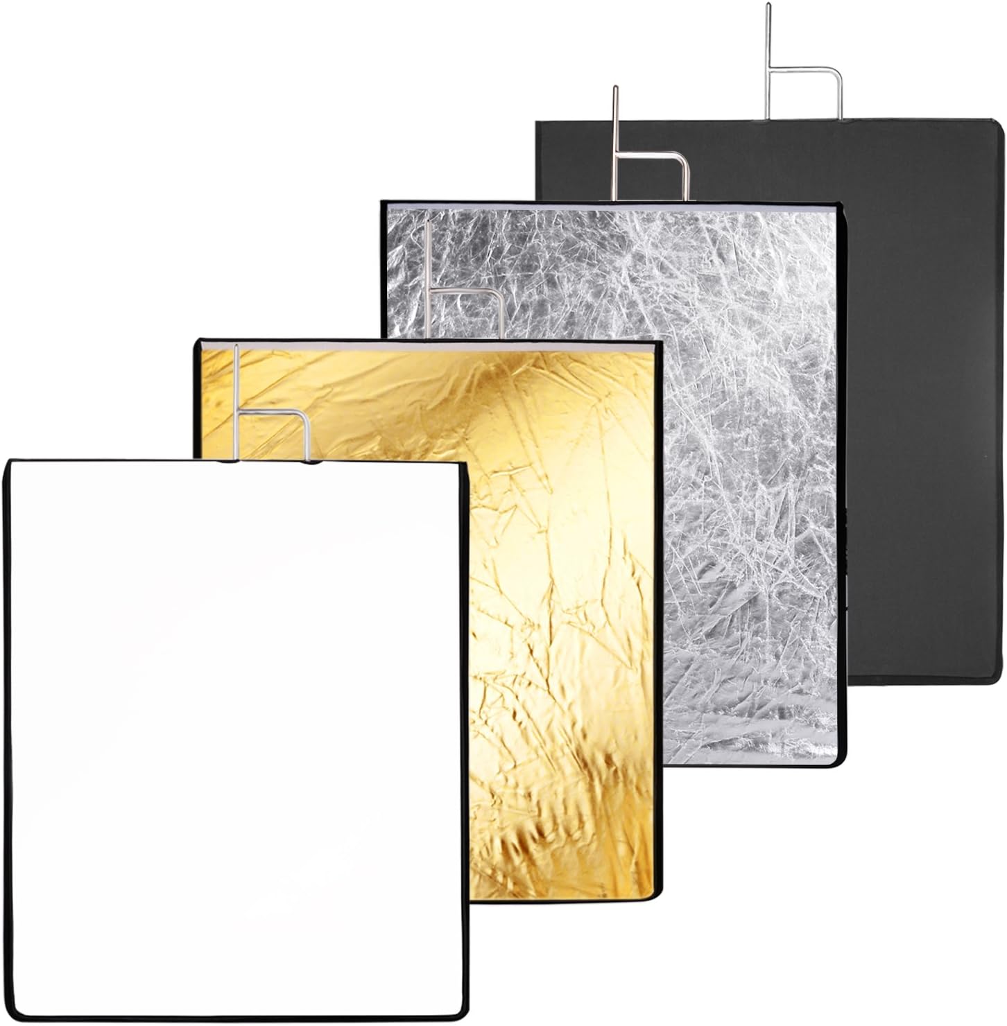 Amazon.com : Neewer 30x36 inches 4-in-1 Metal Flag Panel Set Reflector ...
