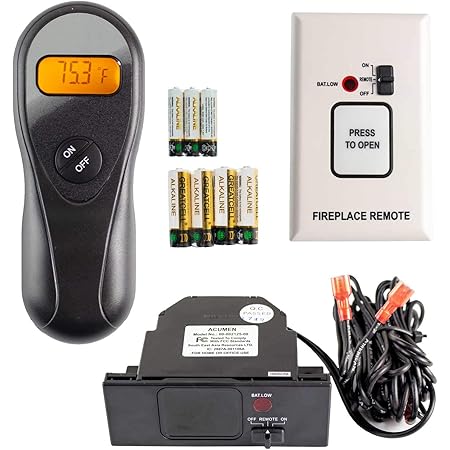 Amazon.com: Acumen On/Off Fireplace Remote Control (RCK-I) : Home & Kitchen