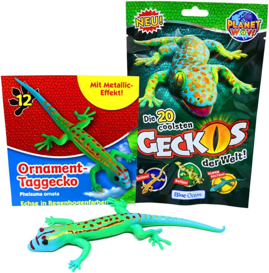 STRONCARD Blue Ocean Geckos Collectible Figures 2023 - Planet Wow ...