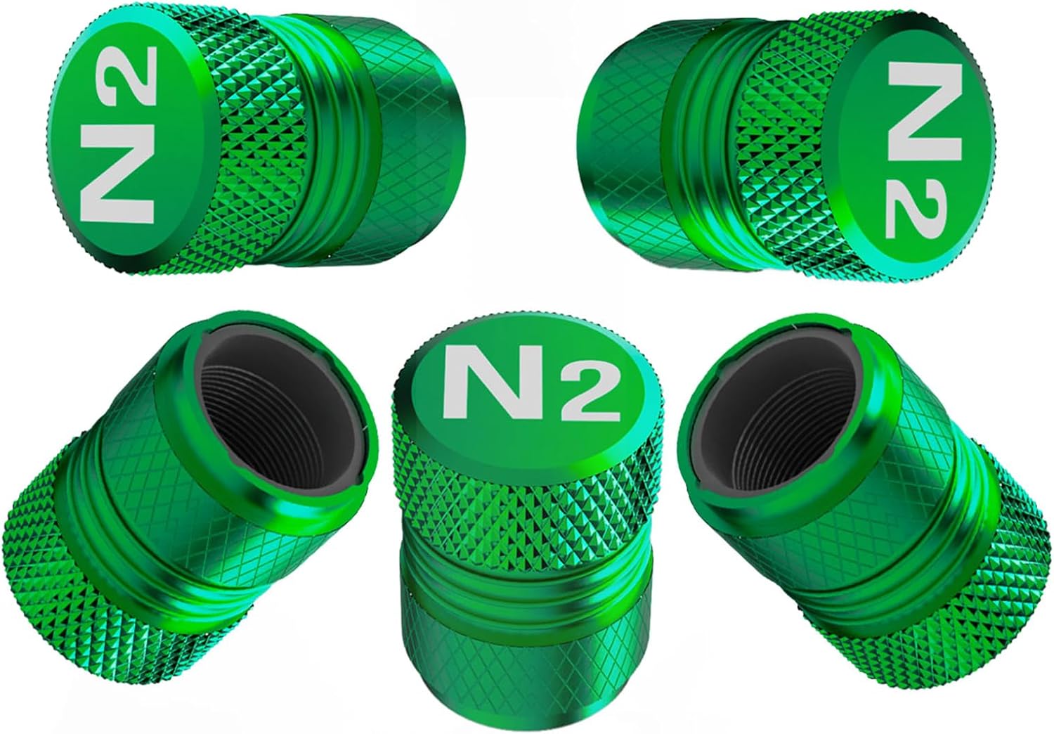 Amazon.com: Tire Valve Stem Caps - 5 Pack Corrosion Resistant Premium ...