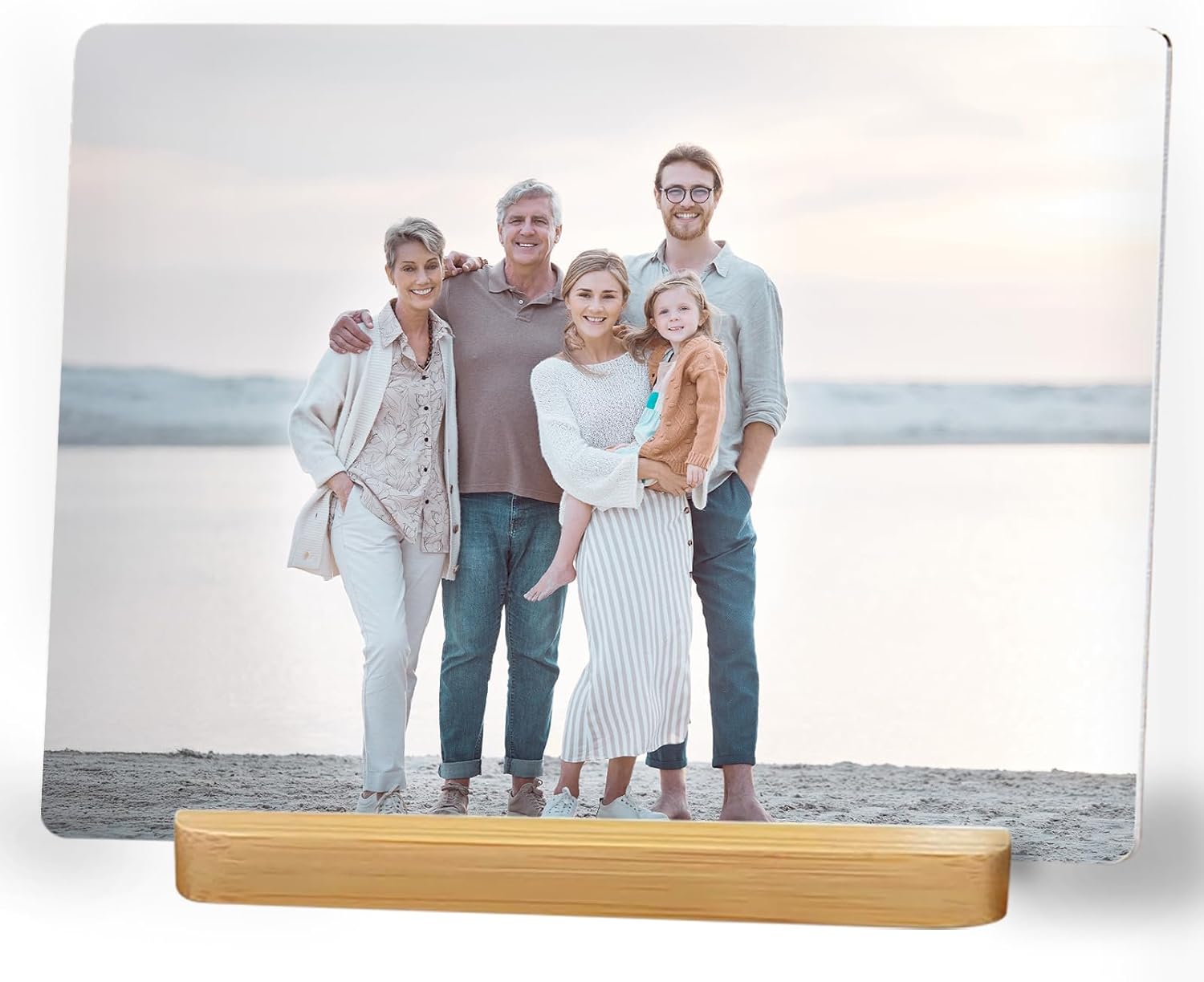 Amazon.com - LOUISMIAA Custom Metal Picture Frame, Personalized Photo ...