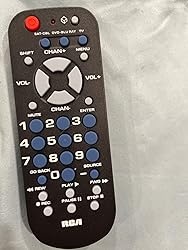 RCA RCR503BR 3-Device Palm-Sized Universal Remote : Amazon.ca: Electronics