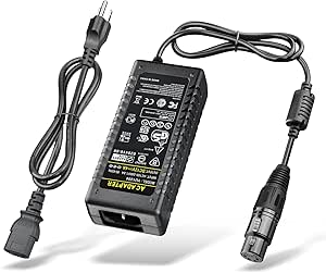 Amazon.com: COOLM XLR 4 Pin 12V Power Supply Adapter for Sony F55 PMW ...