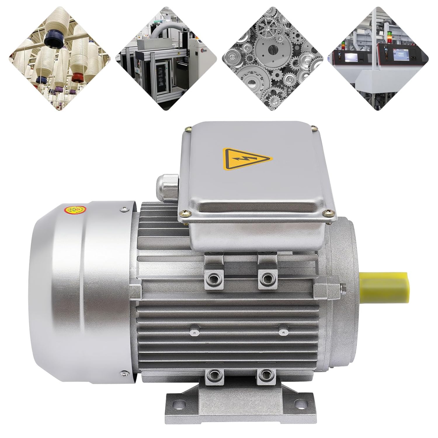 Single Phase Electric Motor, 750W 1380U/min 240V Electric Motor ...