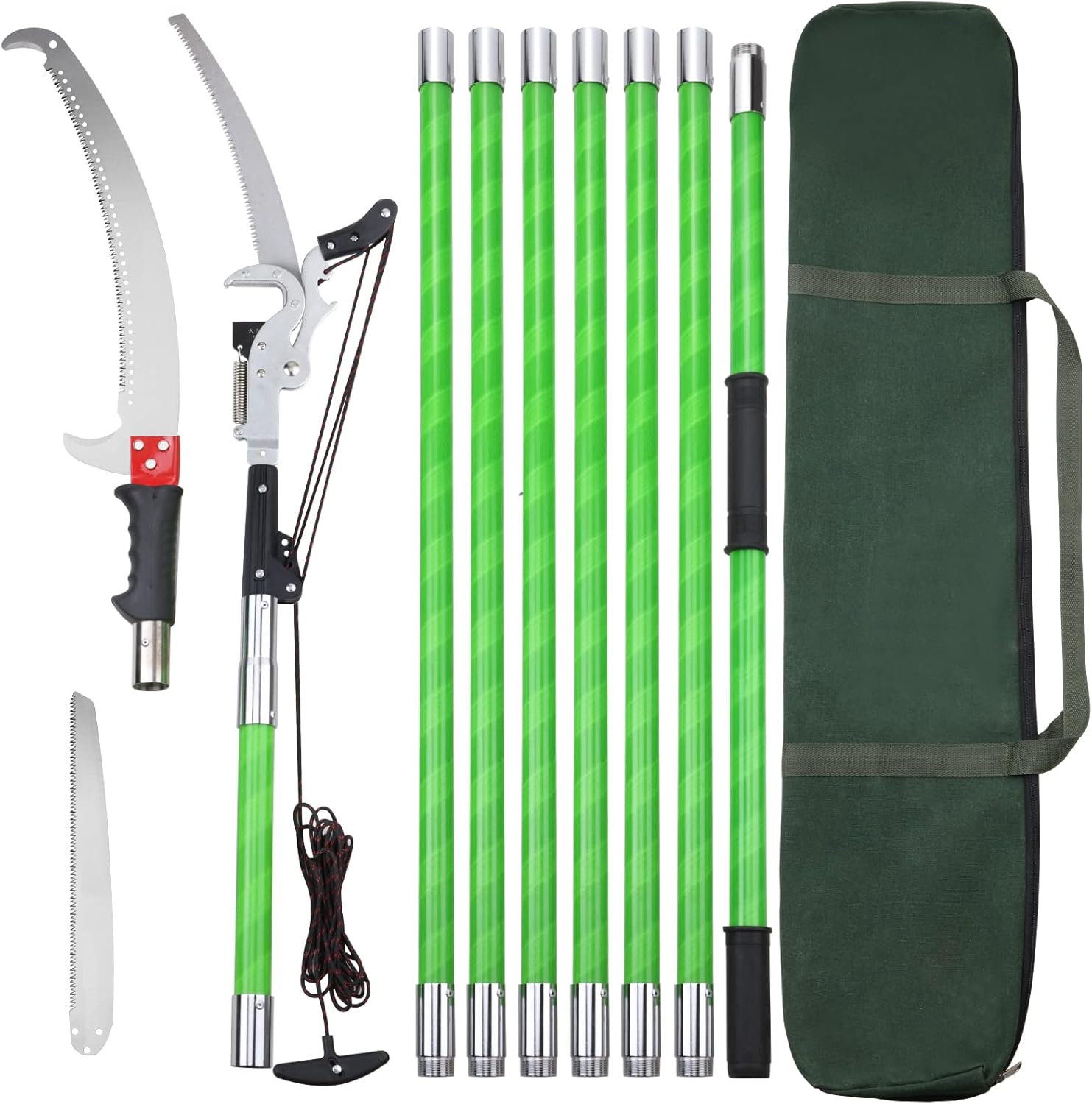 26 Feet Tree Pole Pruner Manual Branches Trimmer Tree Branch Garden ...