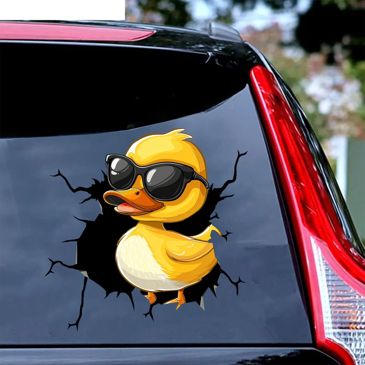 Amazon.com - Duck Stickers, Banana Duck Decal - 3D Realistic Cute Duck ...