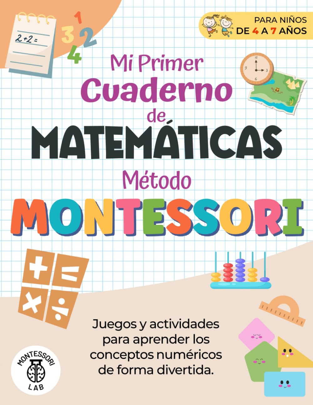 Amazon.com: Mi Primer Cuaderno de Matemáticas – Método Montessori ...