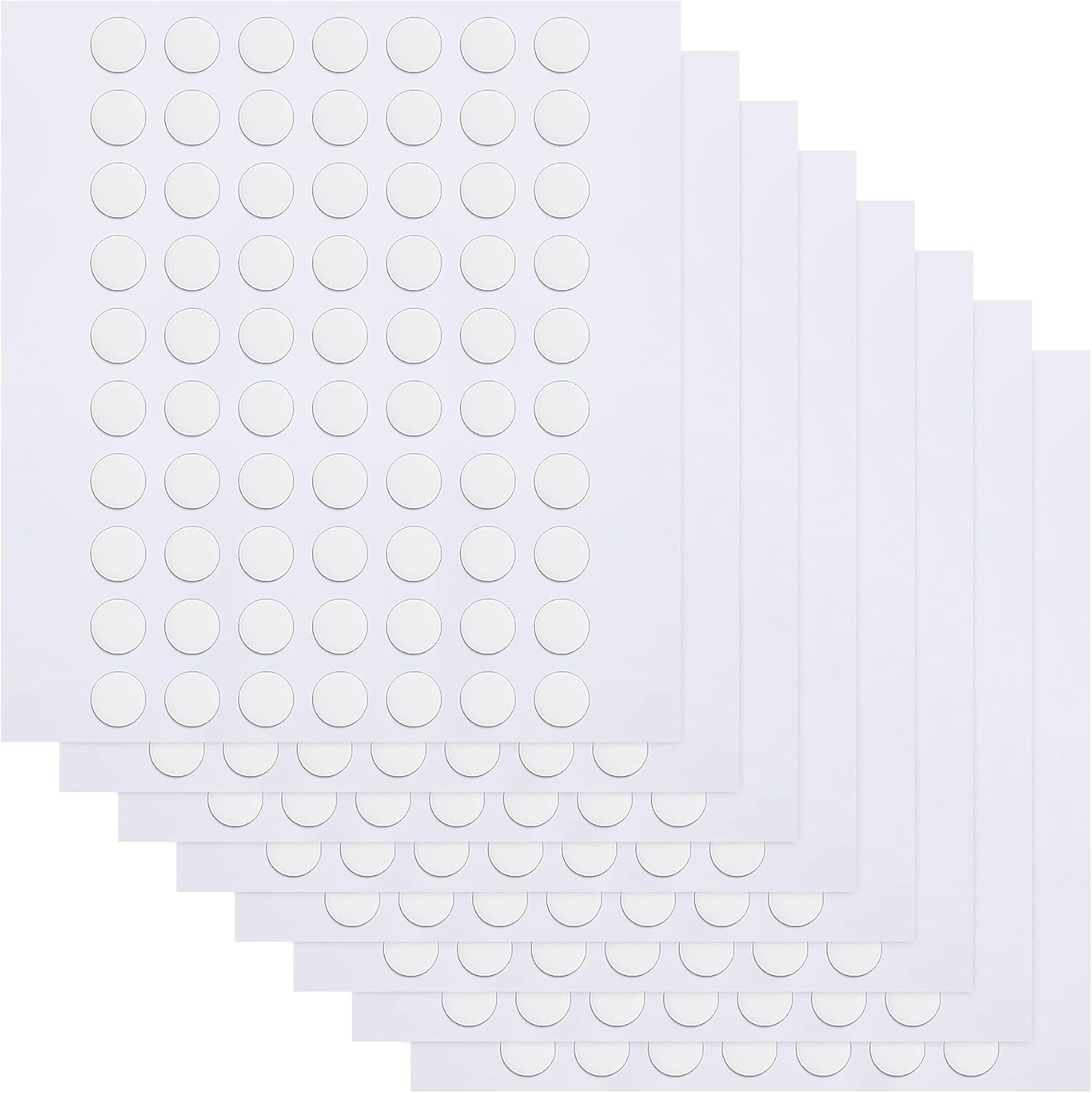 Amazon.com: 280 Pcs Double Sided Sticky Dot Stickers Removable Round ...