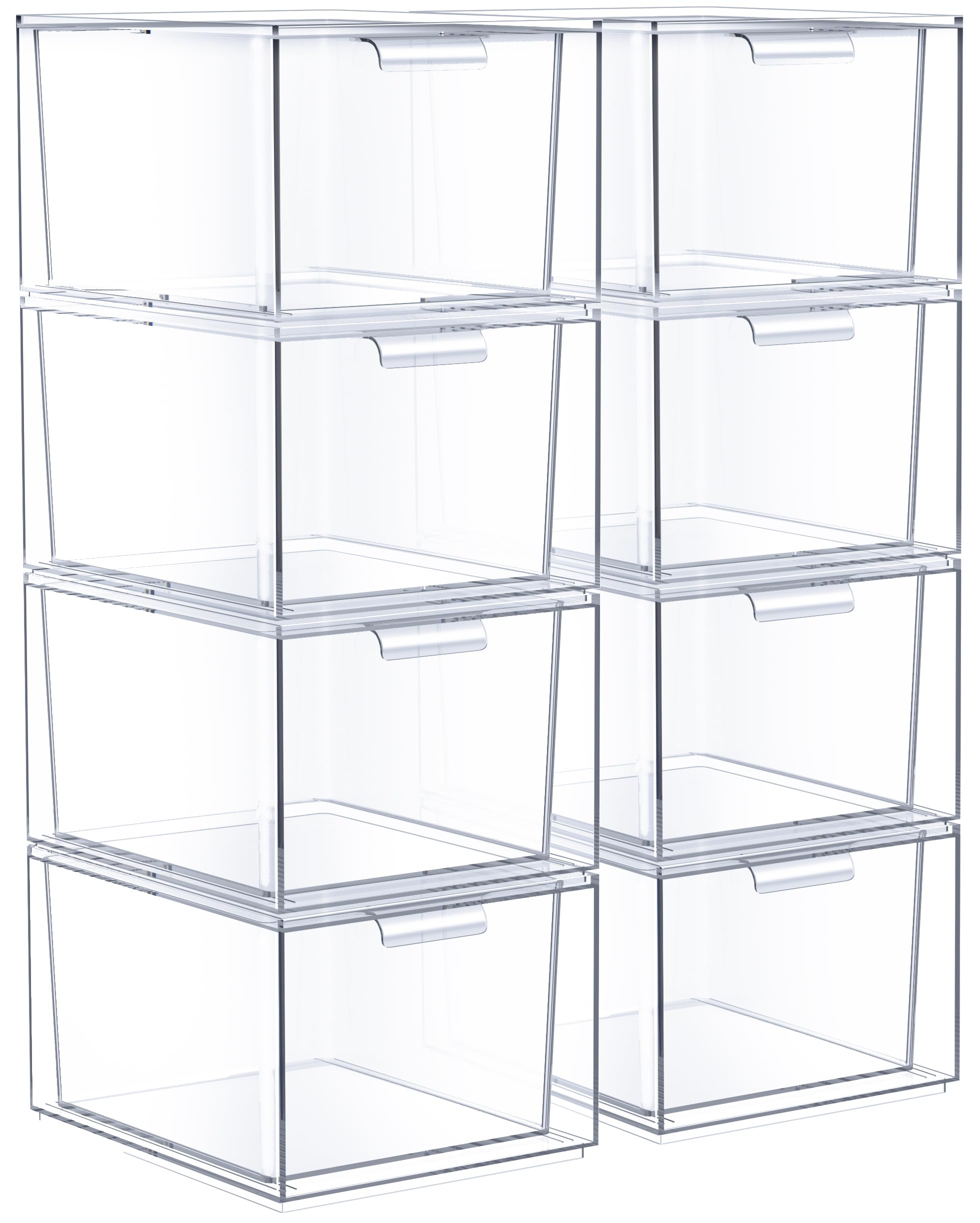 Amazon.com: Sorbus Stackable Acrylic Drawers - Clear Make Up Organizers ...