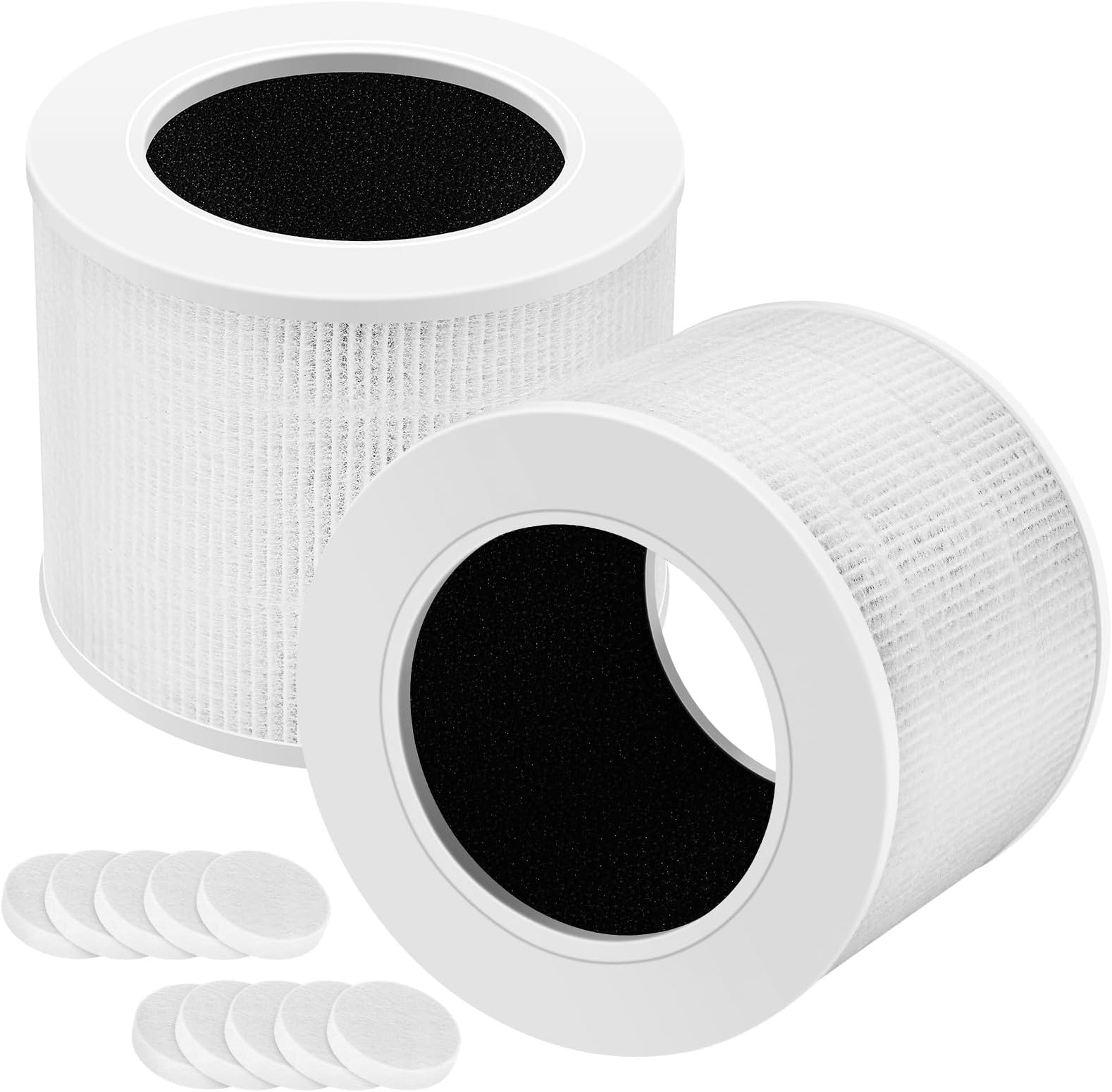 2 Pack Core Mini Replacement Filter Compatible with LEVOIT Core Mini ...
