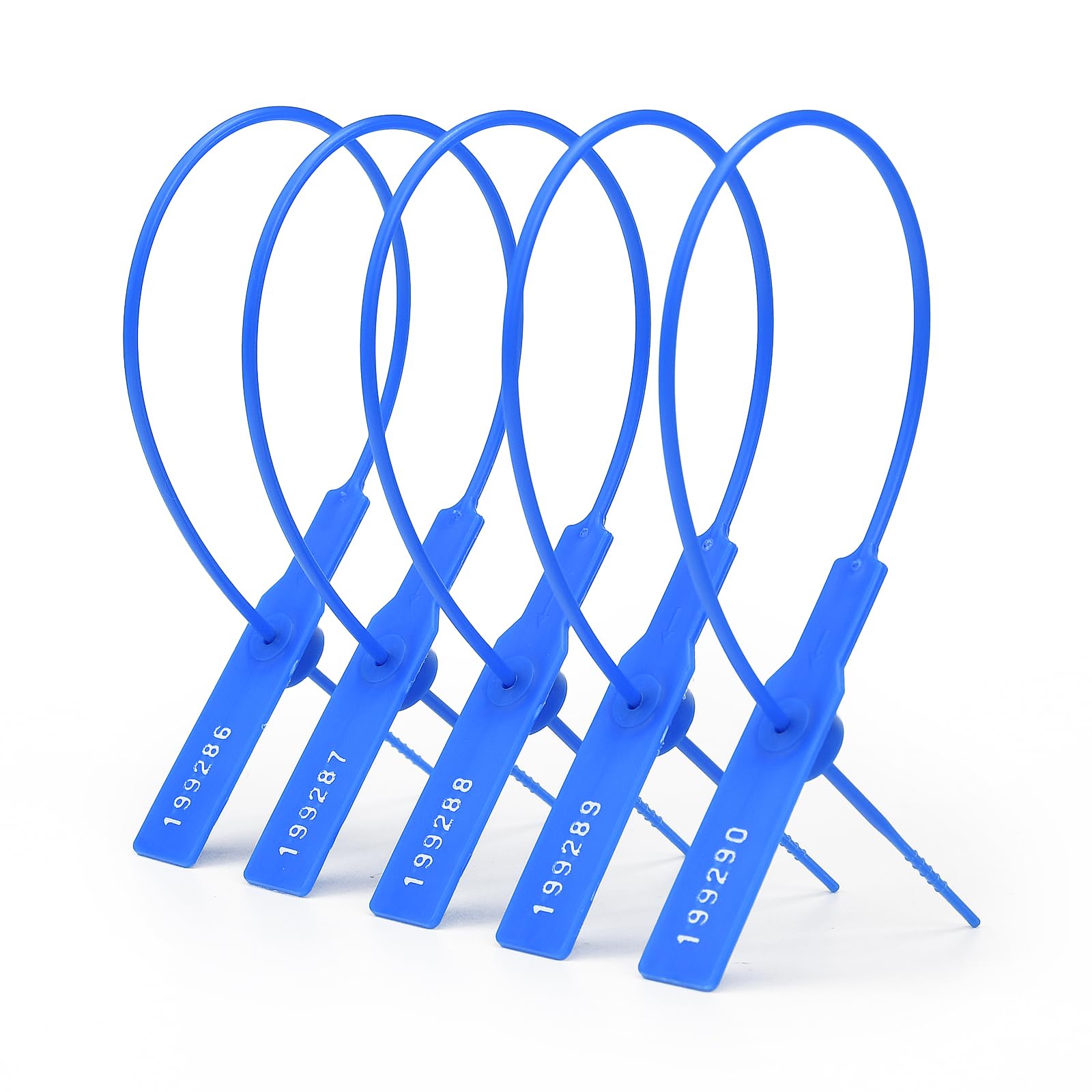 Security Zip Ties 100 Plastic Security Seals Pull Tite Safety Numbered ...