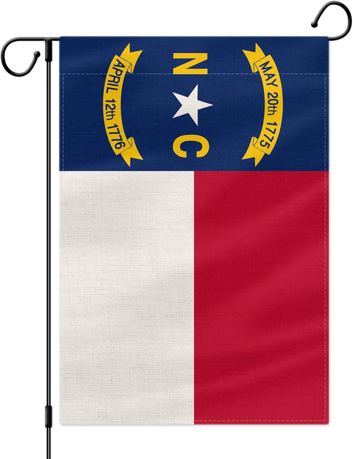 Amazon.com : PTEROSAUR North Carolina State Garden Flag, US American ...