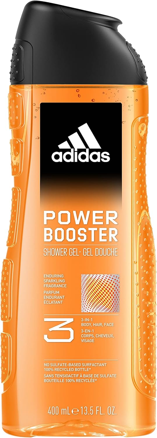 ADIDAS Power Booster Gel de Ducha 3 en 1, para Hombre, 400 ml : Amazon ...