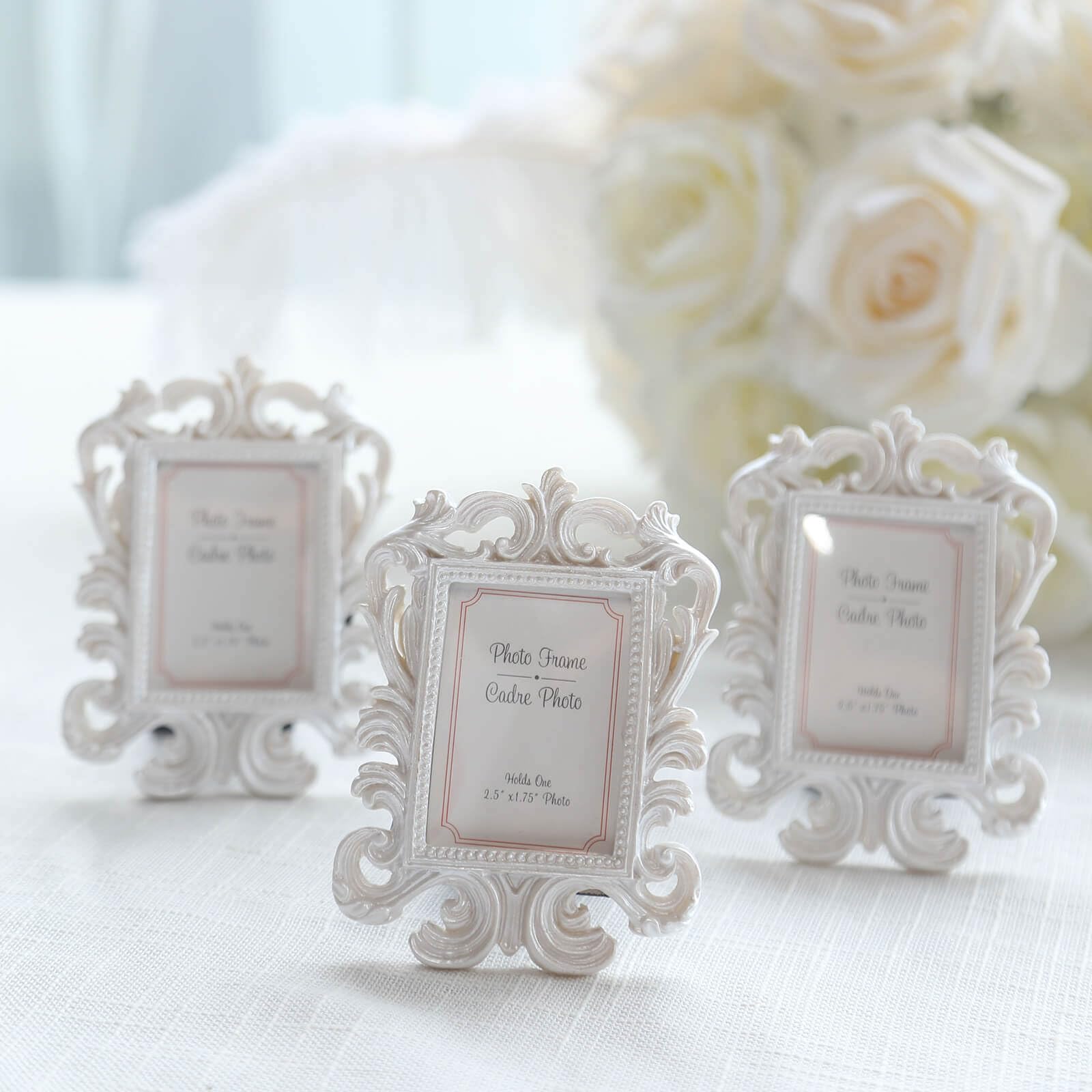 Picture Frames Party Favor Custom Rose Gold Birthday Photo Frame