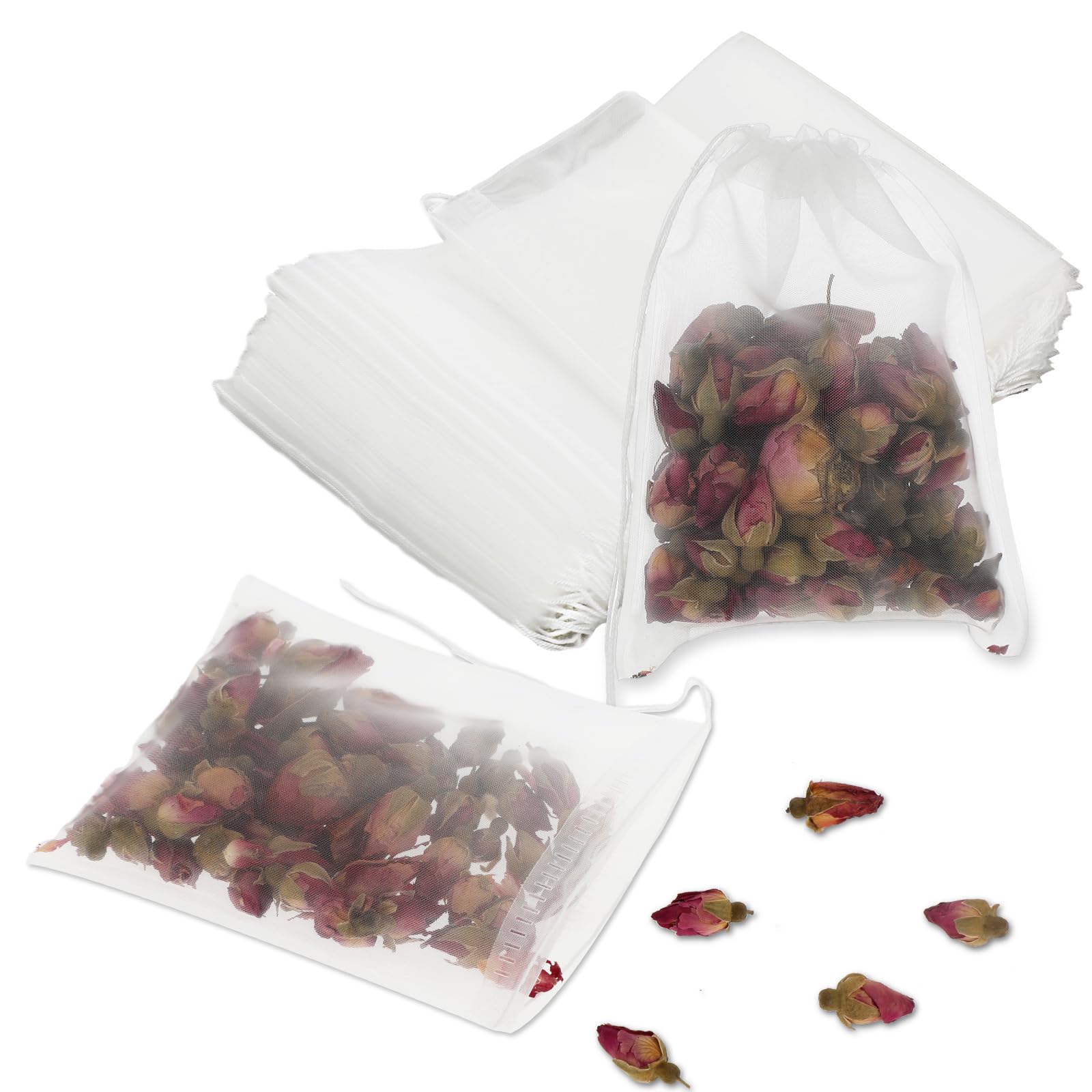 Amazon.com: Tea Bags for Loose Tea, Sachet Bags Empty Spice Bags for ...