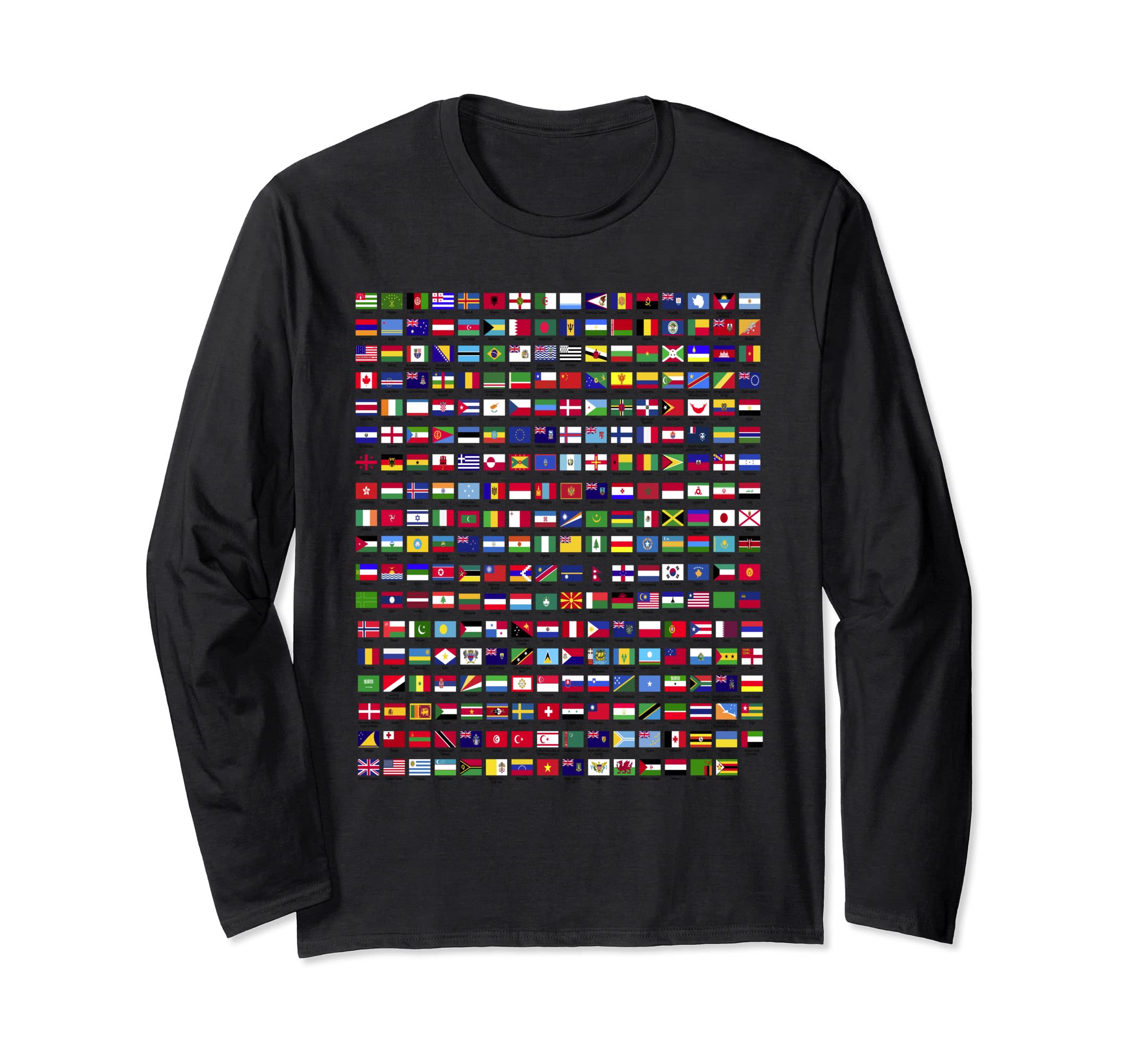 Buy s of the Countries of the World 287 International Long Sleeve T ...