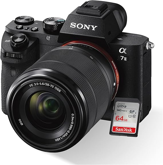 Amazon.com : Sony Alpha a7II Mirrorless Digital Camera Bundle with 28-70mm f/3.5-5.6 Lens and ...