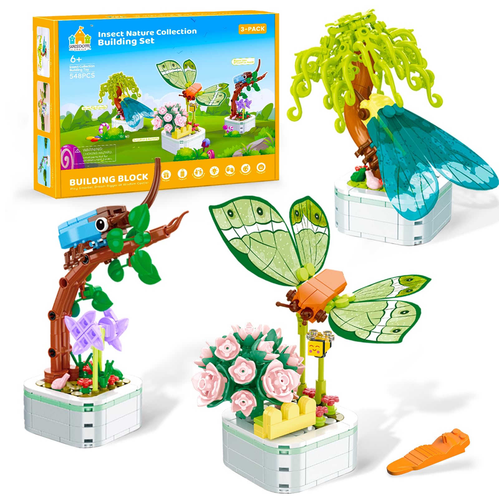 Amazon.com: Insect Collection Building Set, Fun Gift for Nature Lovers ...