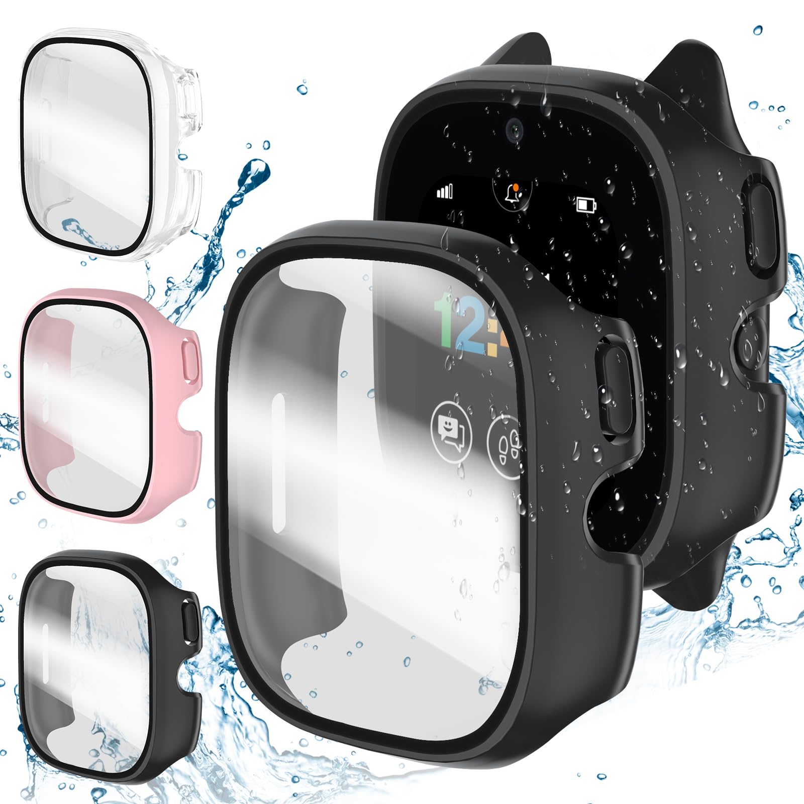 Amazon.com: Suoman 3-Pack for Verizon Gizmo Watch 3 Case, [ Durable to ...