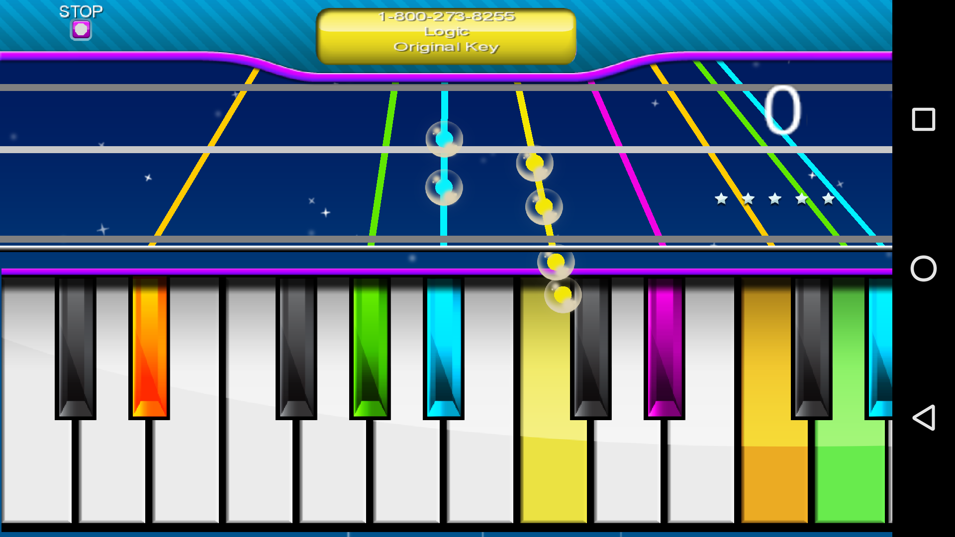 Play Along Keys - piano karaoke - App on Amazon Appstore