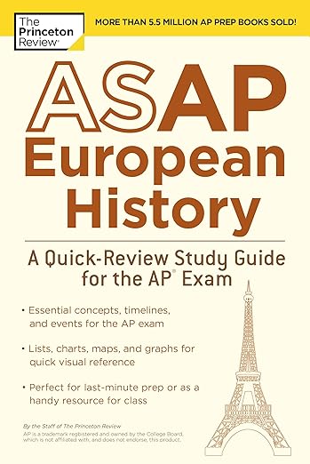 Amazon.com: ASAP European History: A Quick-Review Study Guide for the ...