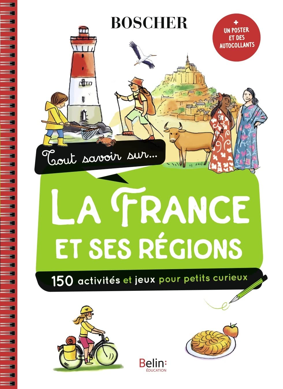 Tout savoir sur la France et ses régions: Avec 1 poster et des ...