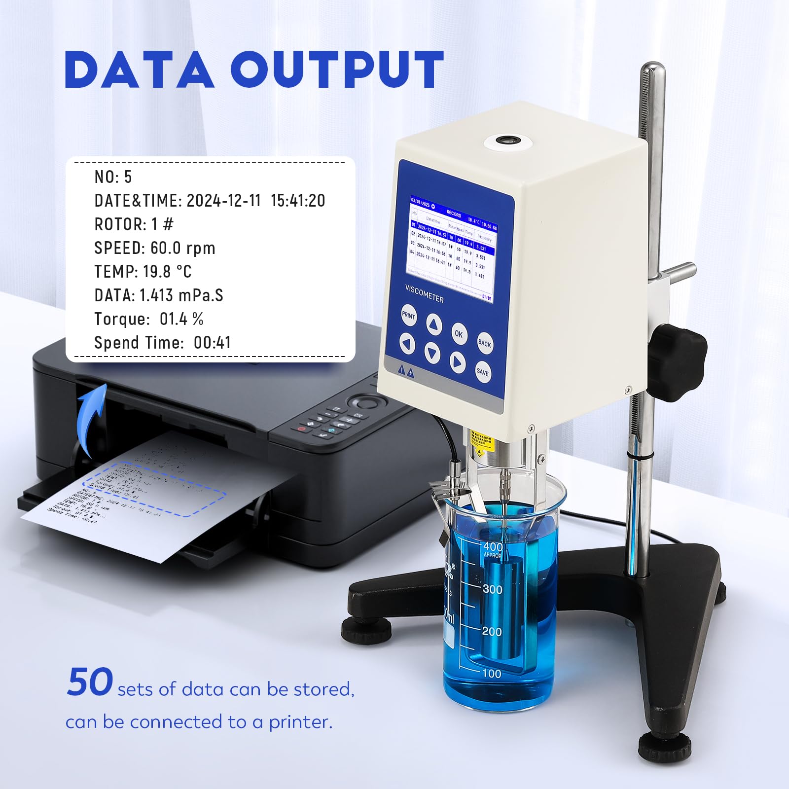 Snapklik.com : CGOLDENWALL Viscometer Digital Rotational Viscosity ...