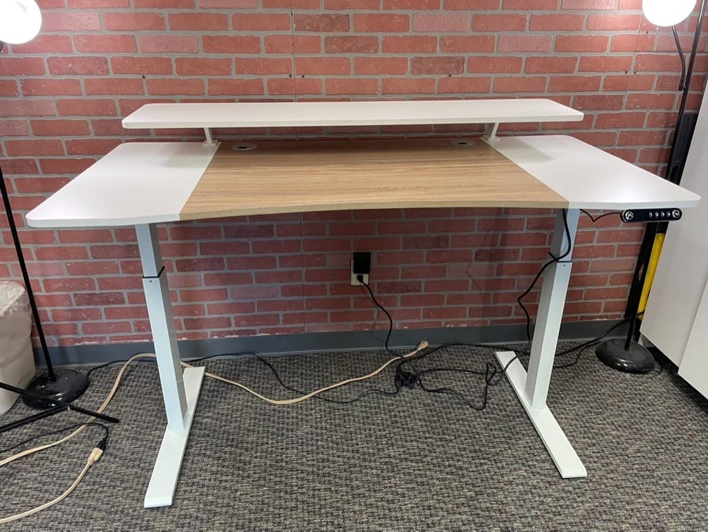 $42/mo - Finance bilbil Dual Motor Electric Standing Desk, 63 x 30 Inch ...