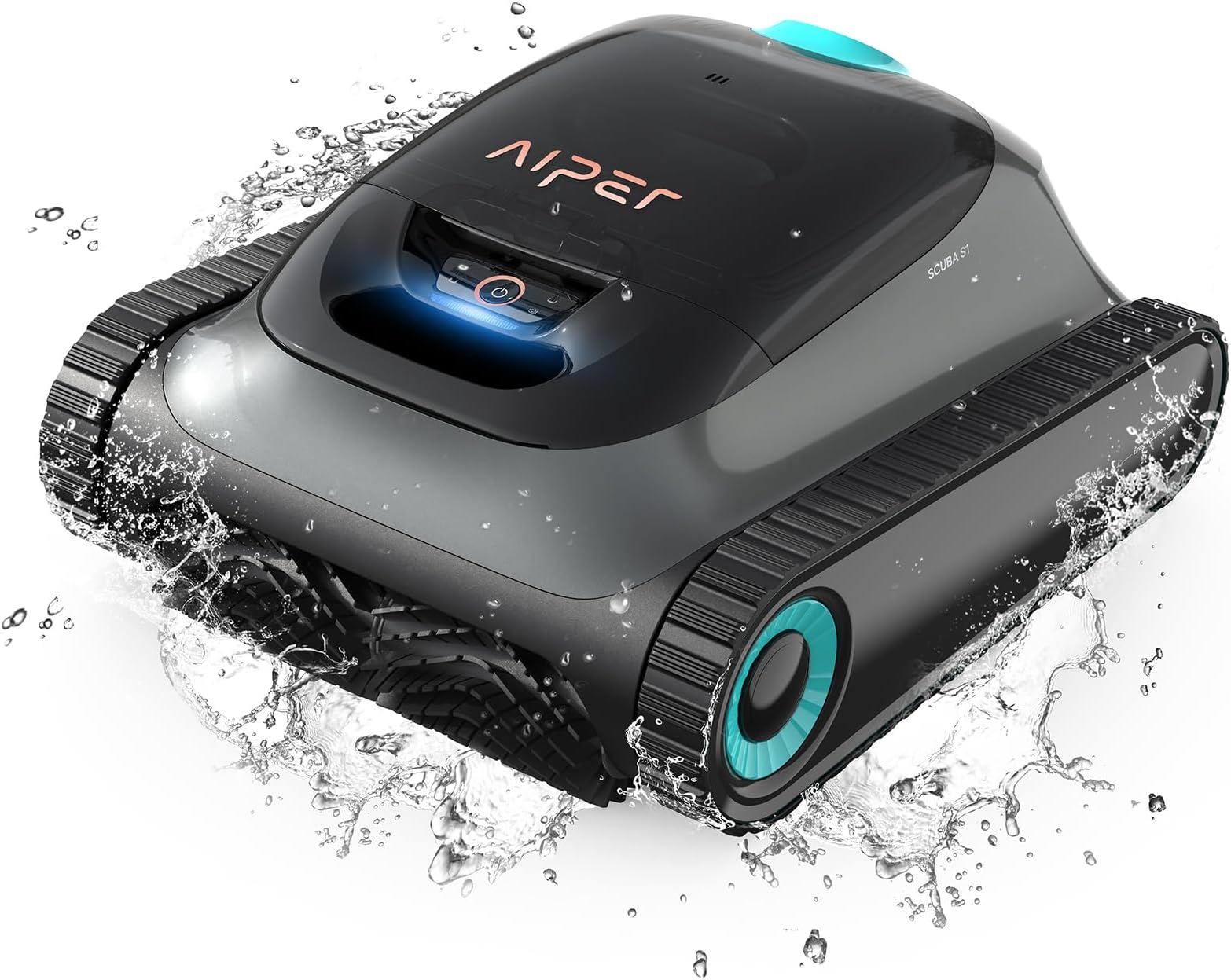 AIPER Scuba S1 Robot Limpiafondos Piscina y Pared, Navegación ...