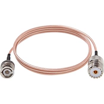 Amazon | 第一電波工業 ダイヤモンド M-BNC変換ケーブル 1m 2D1BR | ダイヤモンドアンテナ | 無線機ケーブル・配線パーツ