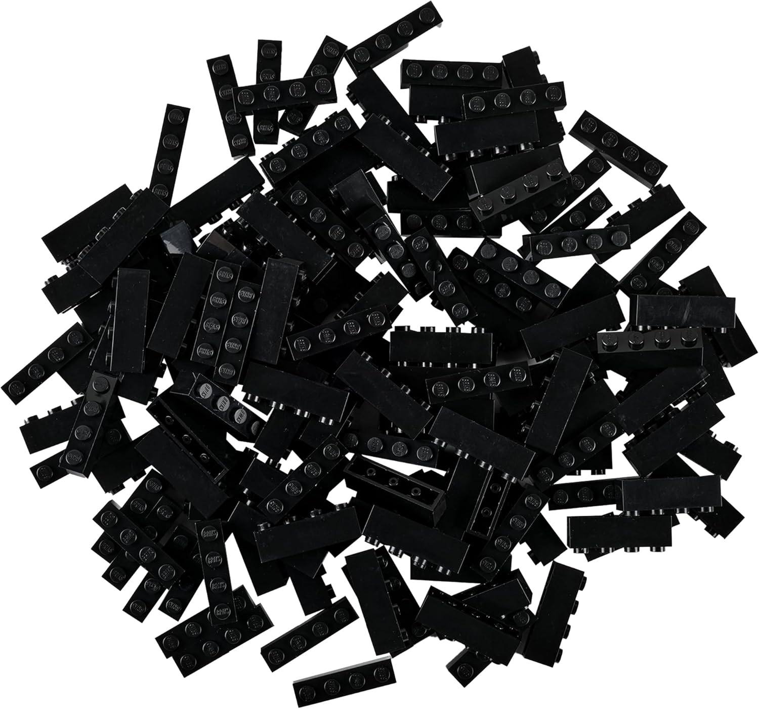 Amazon.com: Strictly Briks Classic Bricks Starter Kit, Black, 144 ...