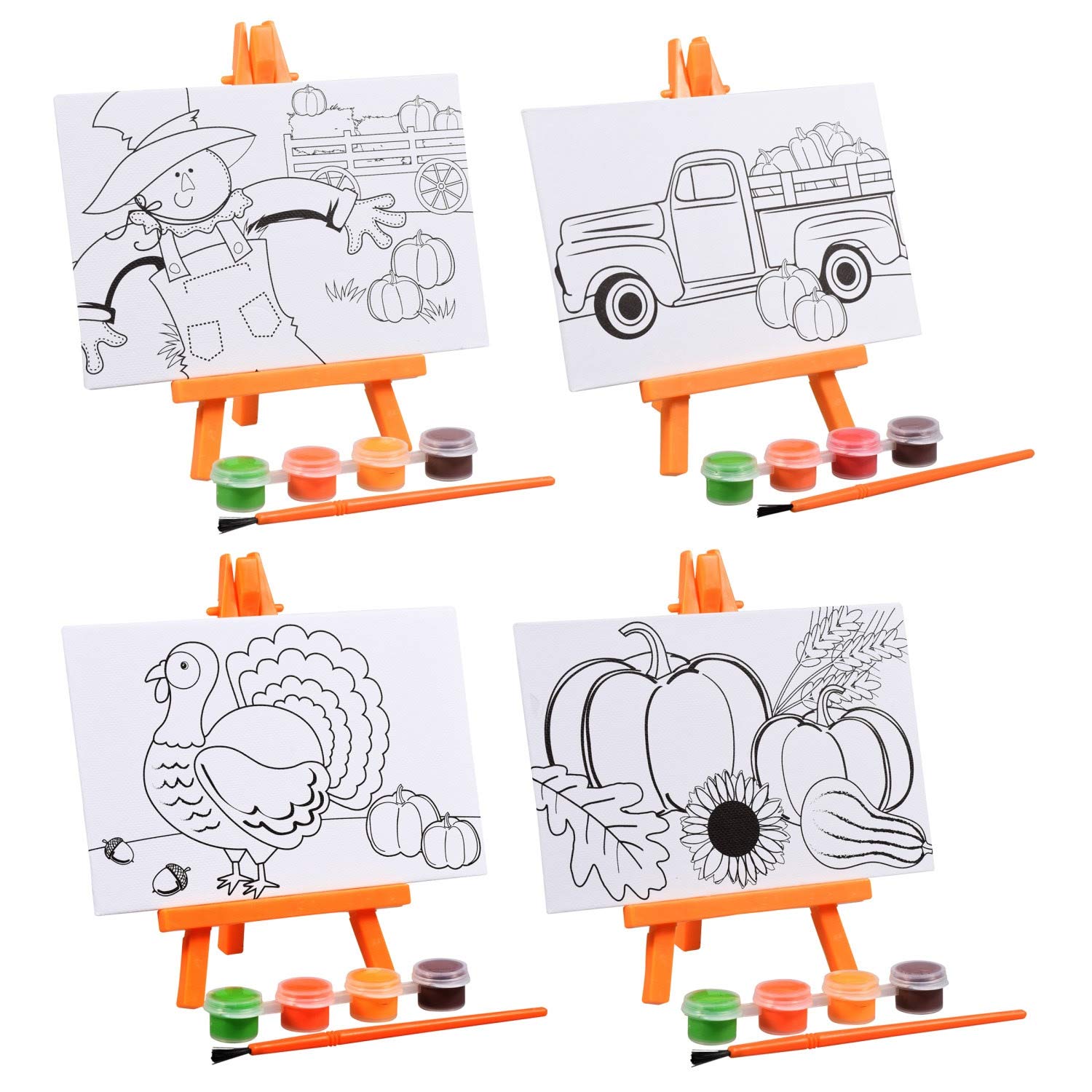 Amazon.com: Thanksgiving Paint Set, 4 Pack