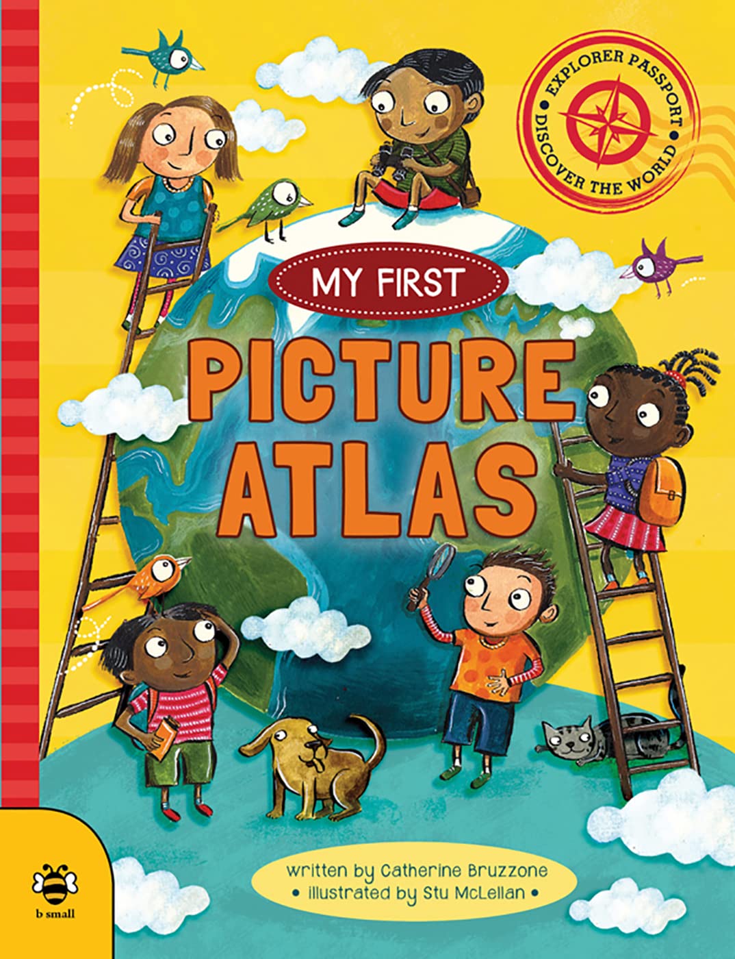 Picture Atlas : Bruzzone, Catherine, McLellan, Stu: Amazon.in: Books