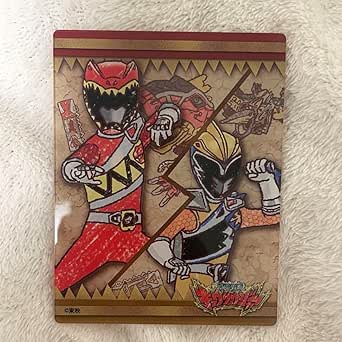 Amazon.co.jp: Juden Sentai Kyoryuger Acrylic Card Red Gold : Toys & Games