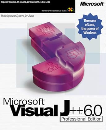 Microsoft Visual J++ 6.0 Professional : Amazon.com.mx: Software