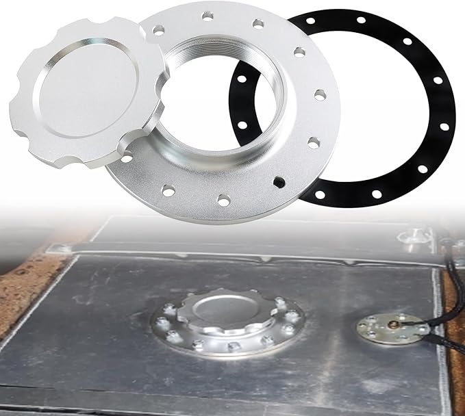 Amazon.com: BAGARAATAN Billet Aluminum Easy Fill Fuel Cell Gas Cap ...