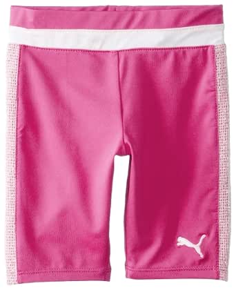 Buy PUMA Little Girls' Mesh Inset Bike Short, Knockout Pink, 6 at Amazon.in