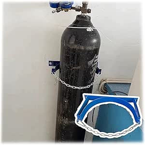 Amazon.com: AMUFJJ Heavy Duty Oxygen Tank Chain Wall Mount, Propane ...
